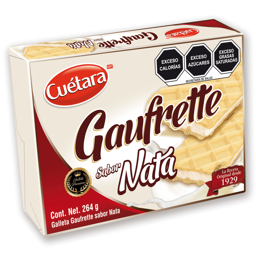 Gaufrette sabor Nata – Galletas Cuétara